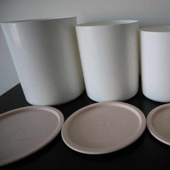 Tupperware | Kitchen | Vintage Tupperware One Touch Blush Pink Nesting ...